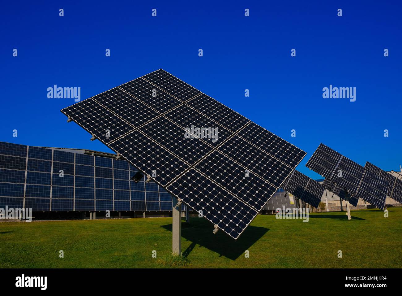 Solar panels samples.Green energy . Renewable clean energy from ...