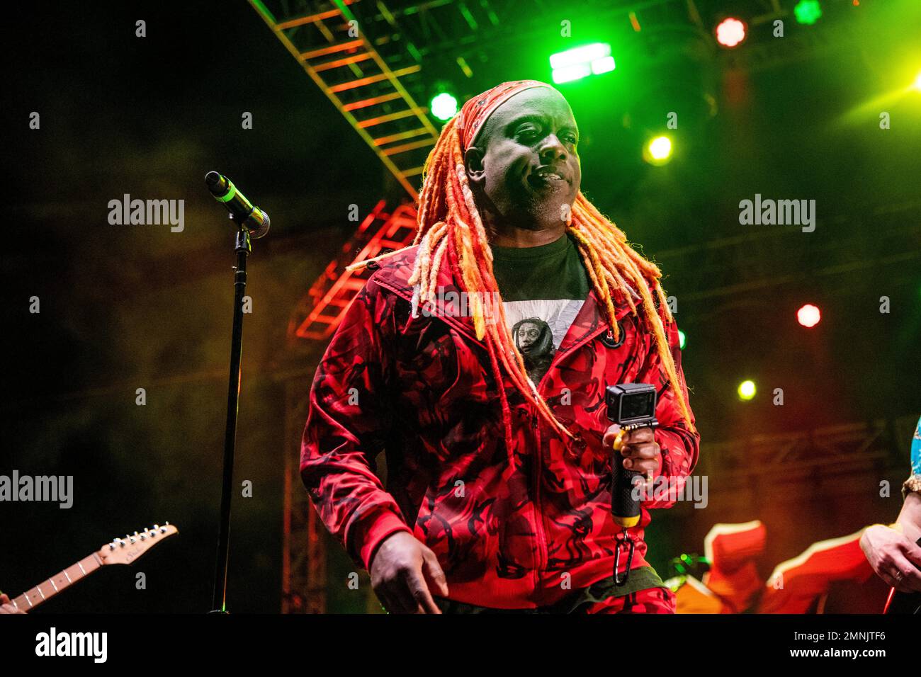 Corey Glover performs with The Stowaways on board the Carnival Magic ...
