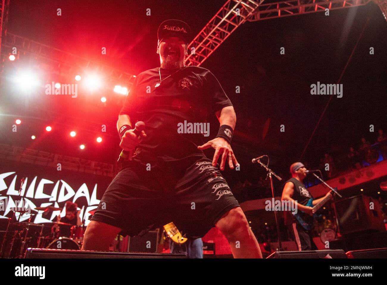 Mike Muir of Suicidal Tendencies performs on board the Carnival Magic ...