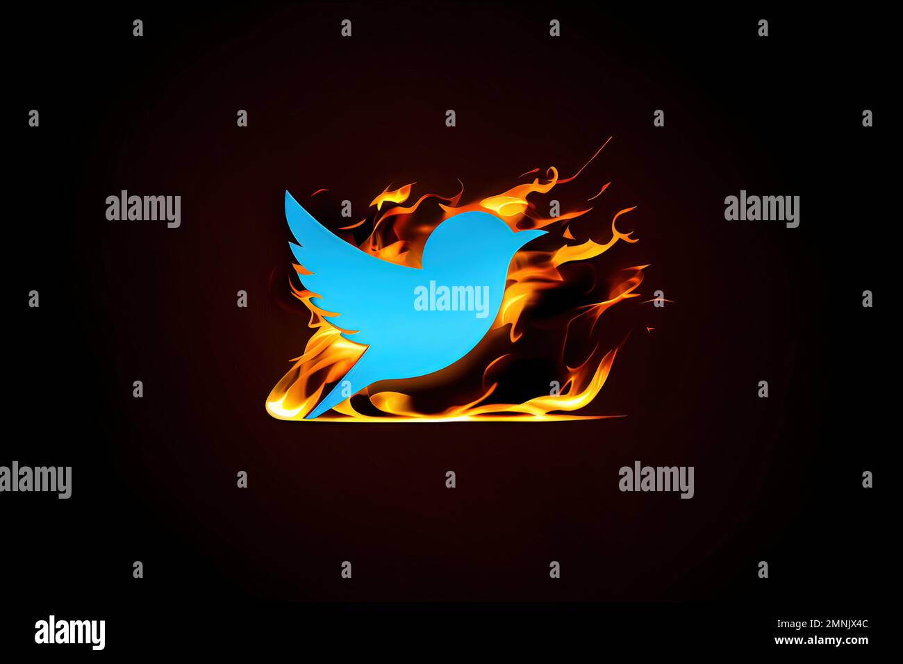 Twitter fire hi-res stock photography and images - Alamy