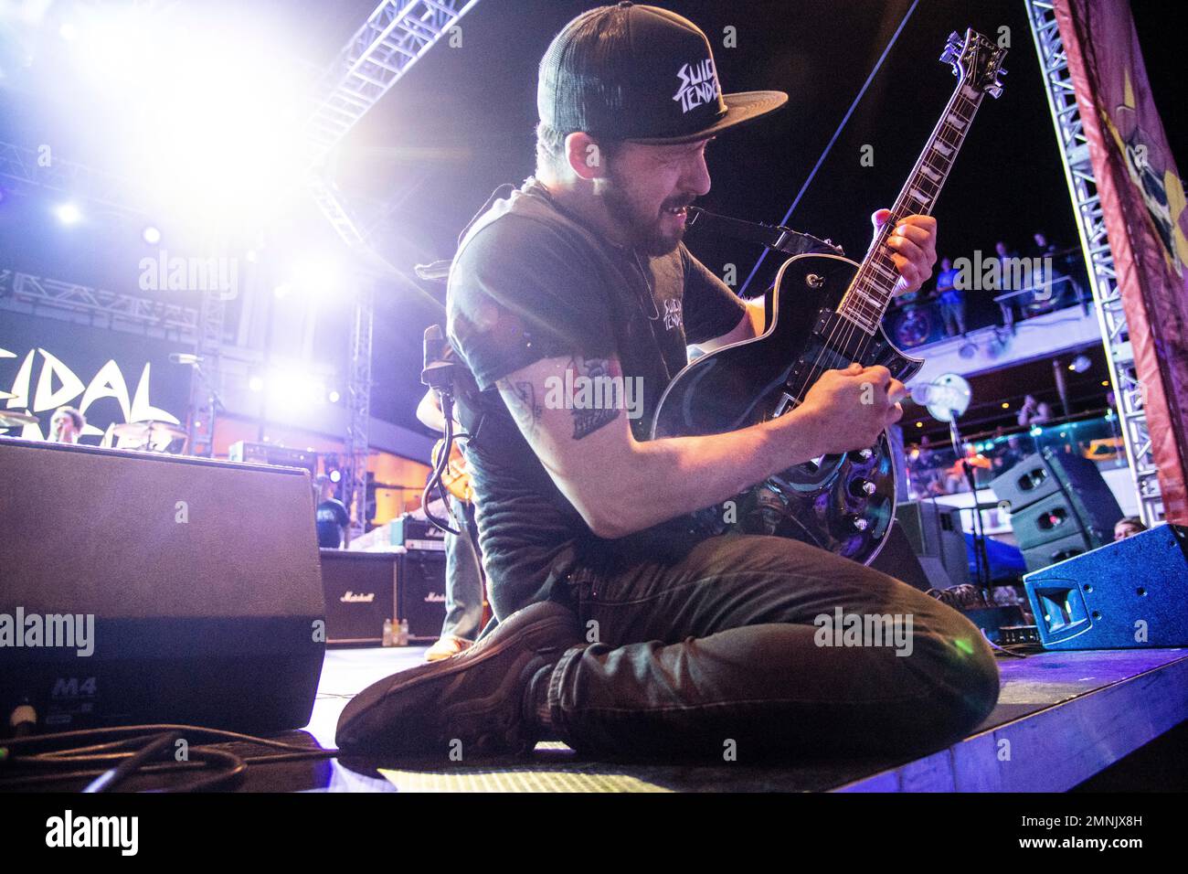 Ben Weinman of Suicidal Tendencies performs on board the Carnival Magic ...