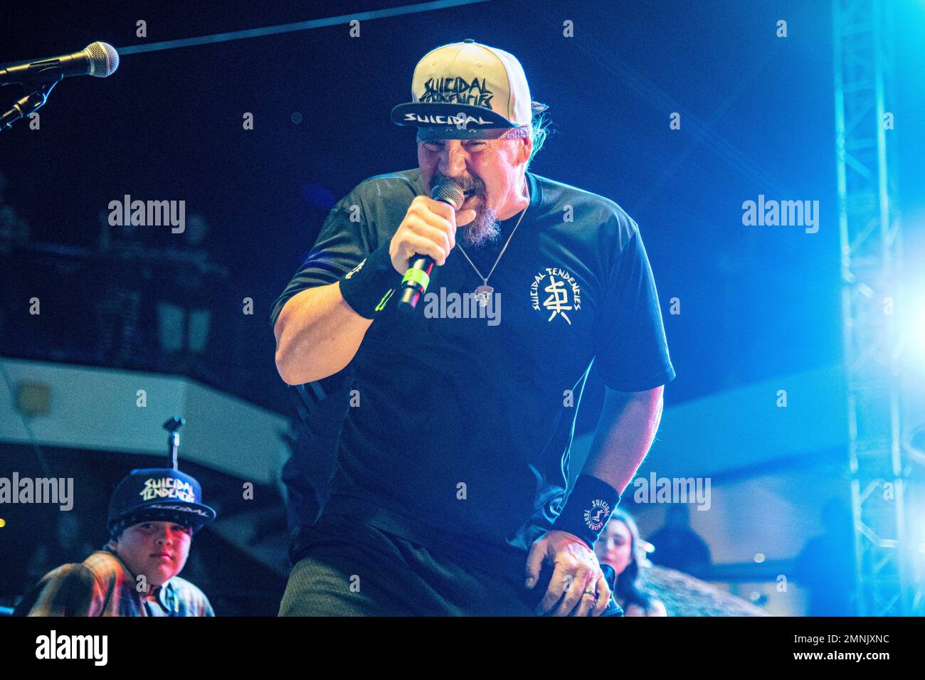 Mike Muir of Suicidal Tendencies performs on board the Carnival Magic ...