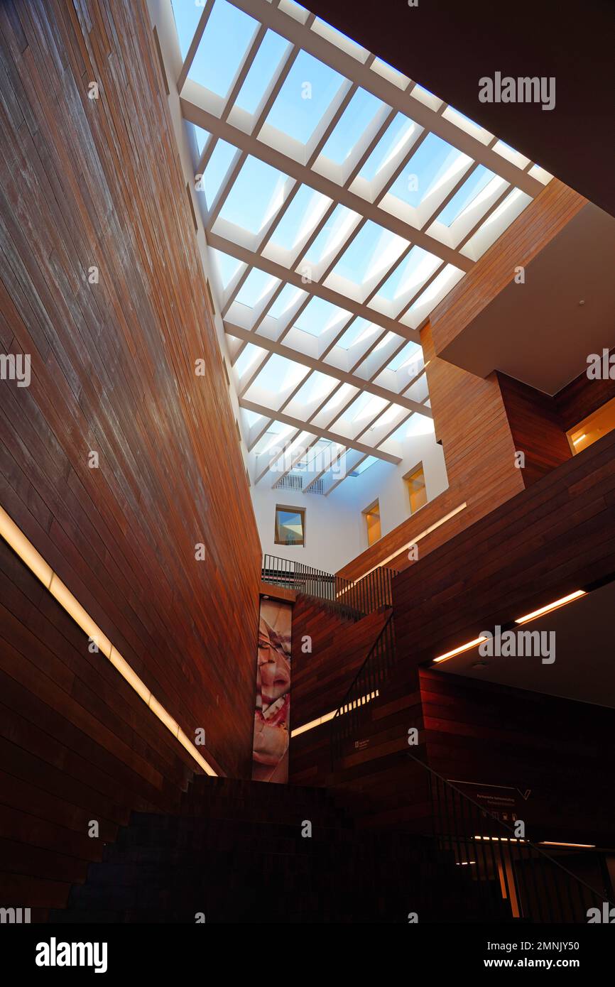 ANTWERP, BELGIUM –18 OCT 2022- View of the MOMU Mode Museum, the ...