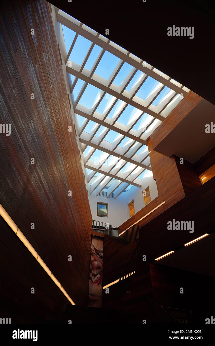 ANTWERP, BELGIUM –18 OCT 2022- View of the MOMU Mode Museum, the ...