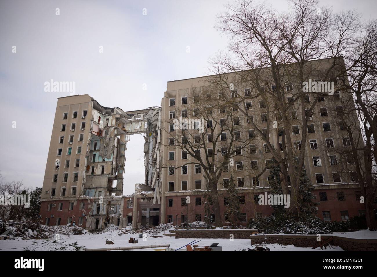 Mykolaiv, Ukraine. 30th Jan, 2023. The Mykolaiv Regional Military ...