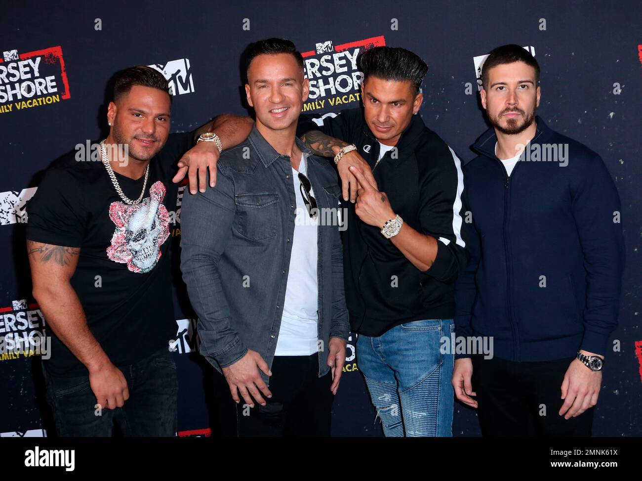 Ronnie Ortiz-Magro, from left, Mike 'The Situation' Sorrentino, Paul ...