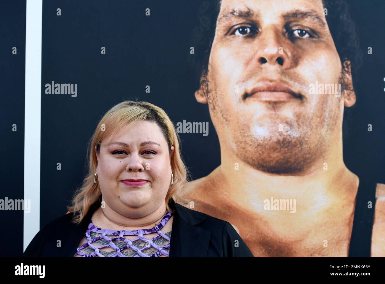 Robin Christensen Daughter Of The Late Professional Wrestler Andre The