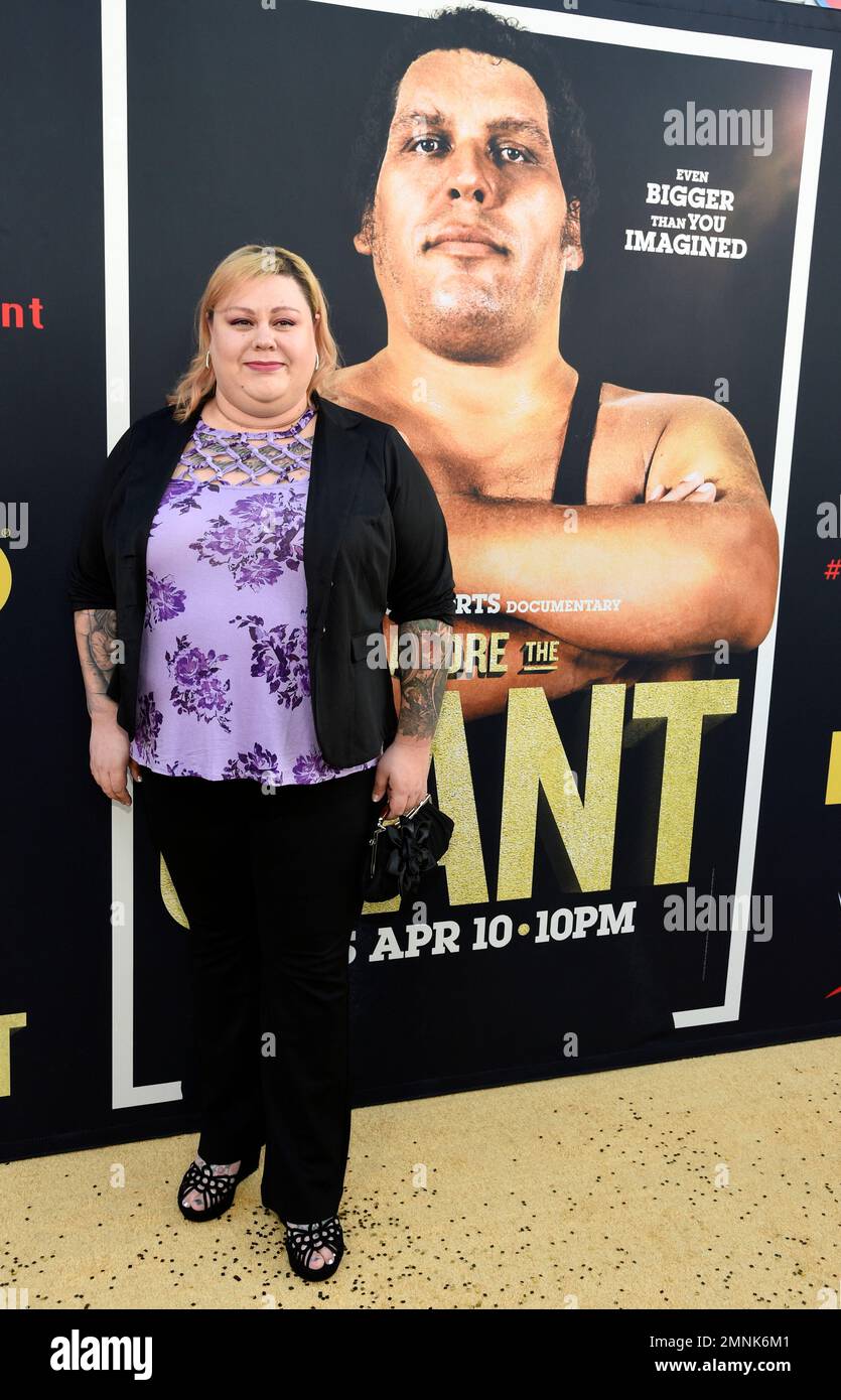 Robin Christensen Daughter Of The Late Professional Wrestler Andre The