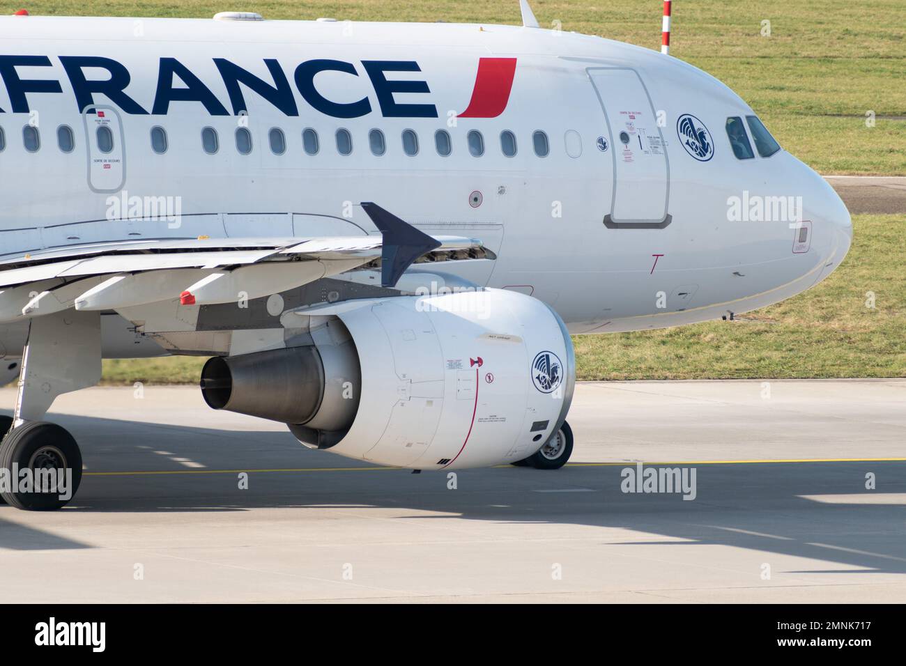 Zurich, Switzerland, January 19, 2023 Air France Airbus A319-111 ...