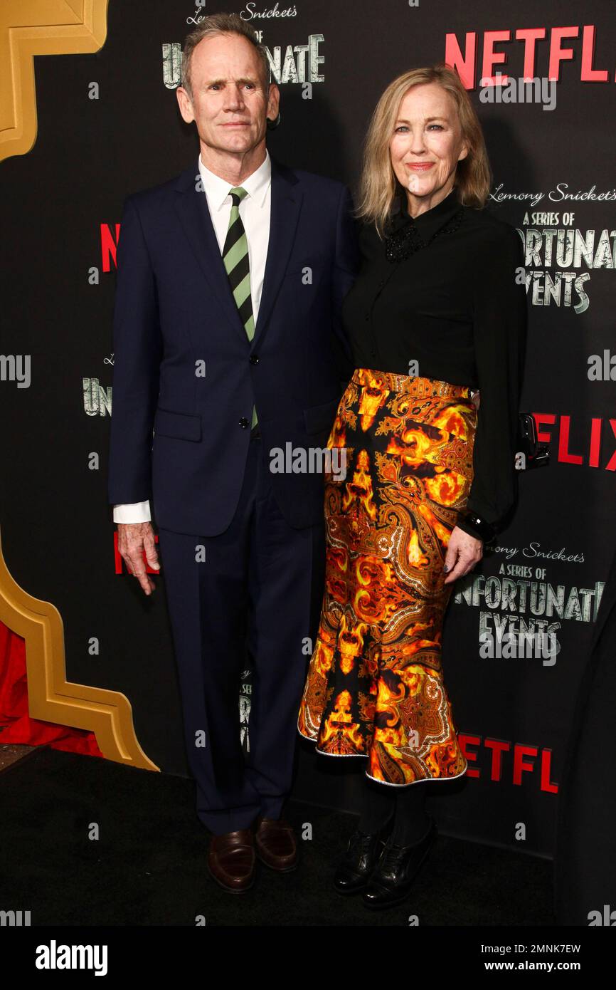 Bo Welch, left, and Catherine O'Hara, right, attend Netflix's "A Series ...