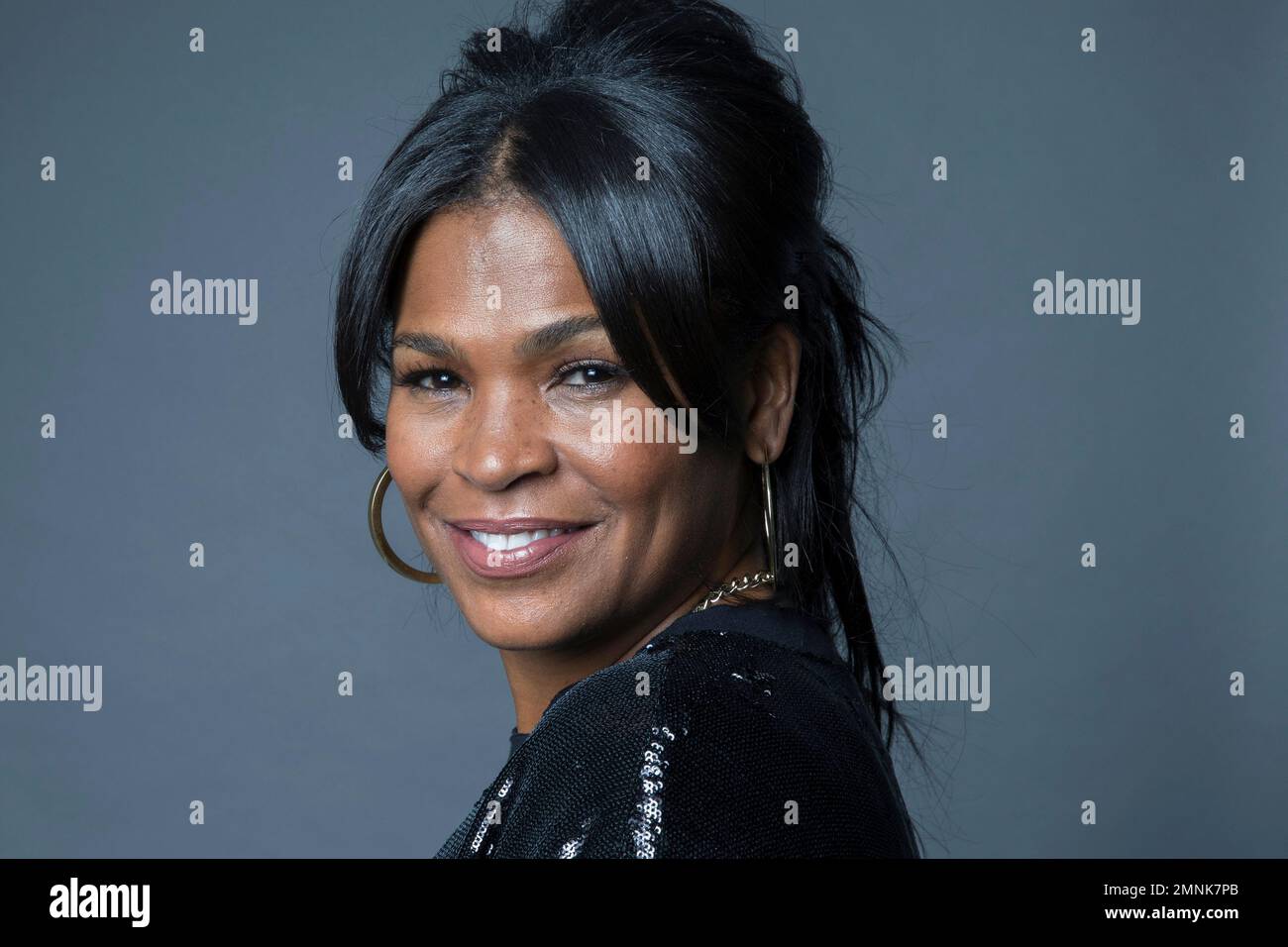 In this March 19, 2018 photo, Nia Long poses for a portrait in New York ...