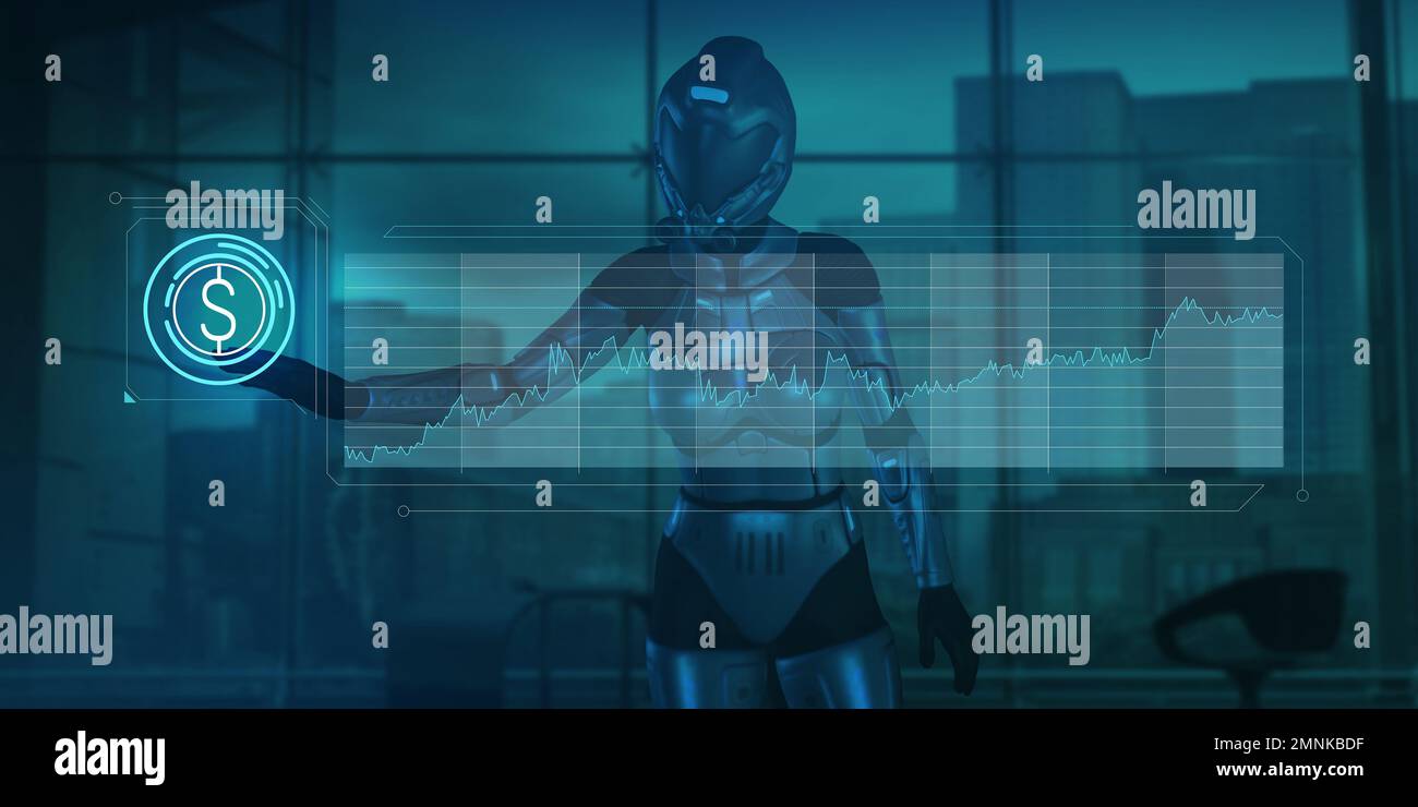 Simple infographic of dollar exchange rate dynamics Stock Photo - Alamy