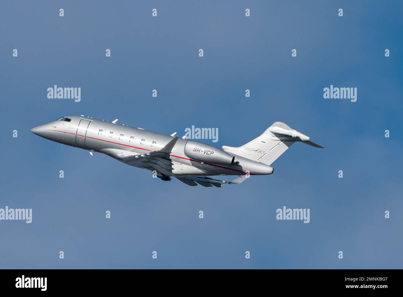 Zurich, Switzerland, January 19, 2023 Bombardier Challenger 350 ...