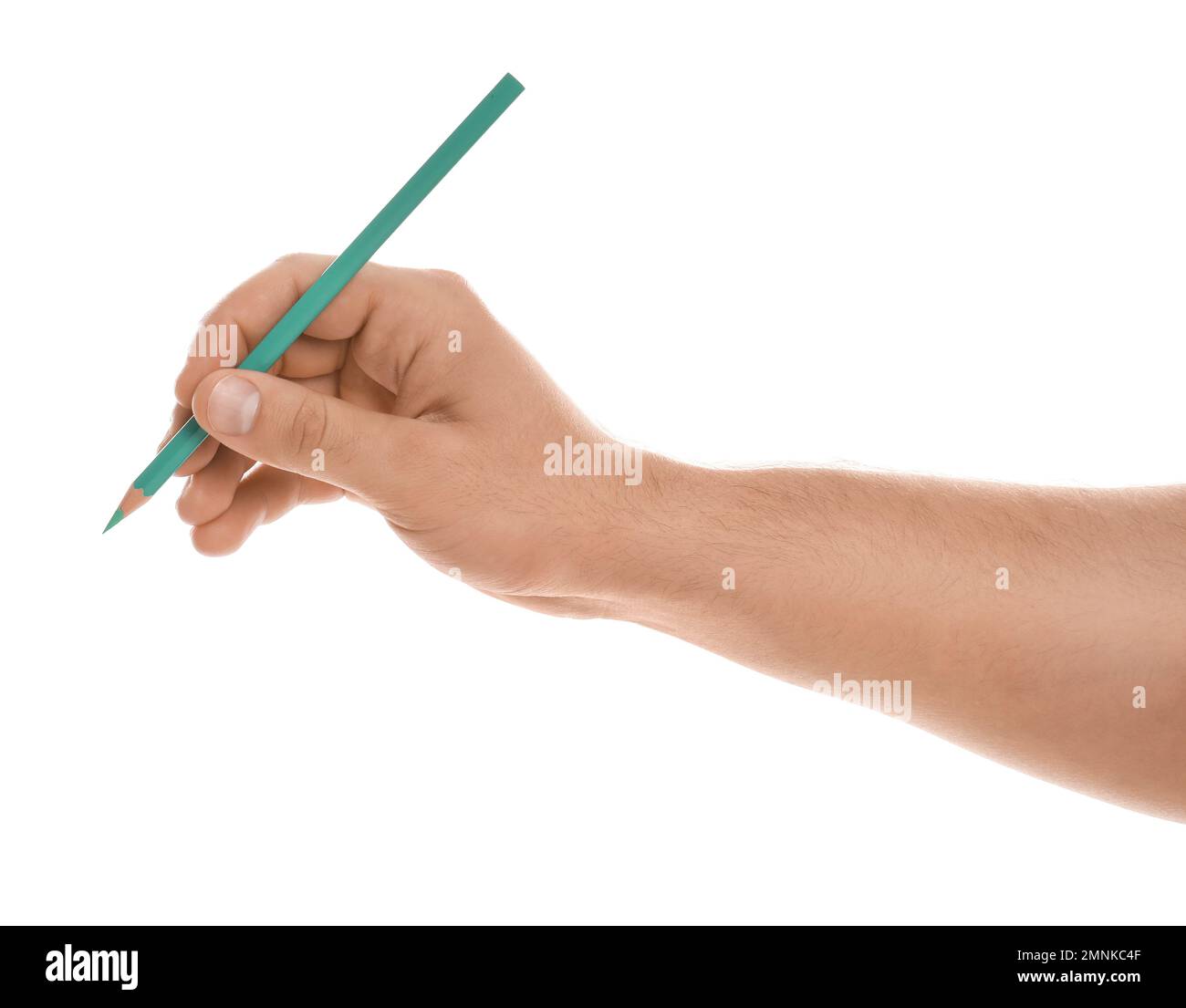 Man holding pencil hi-res stock photography and images - Alamy