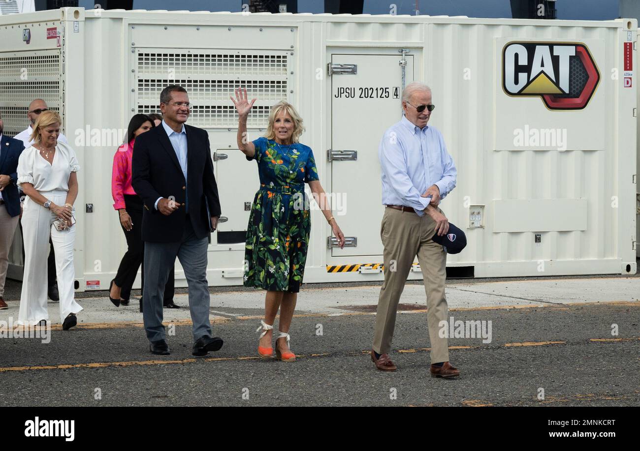 Ponce, Puerto Rico, October 3, 2022 - Jill Biden, First Lady of the ...