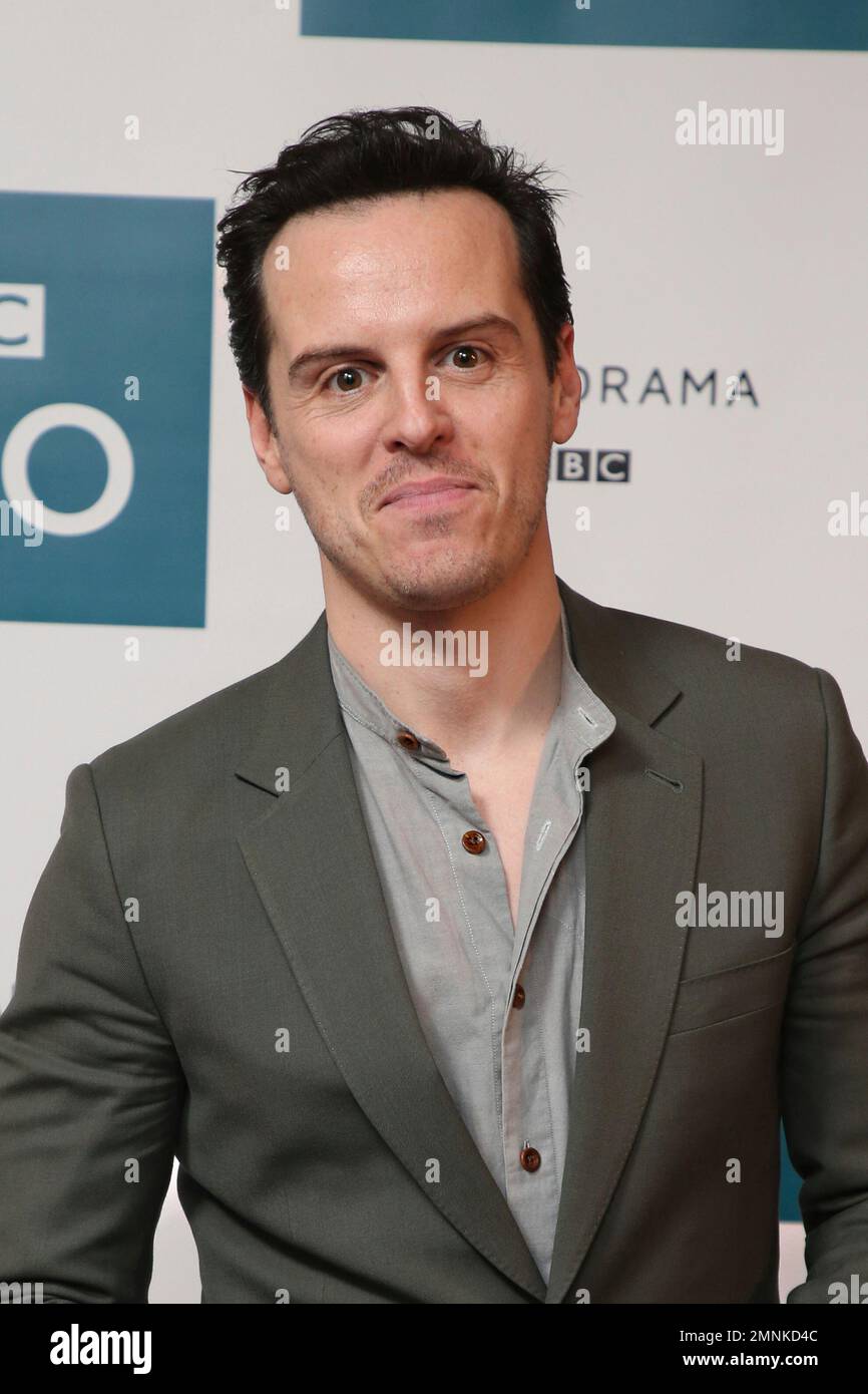 Andrew Scott poses for photographs at a screening of King Lear at the ...