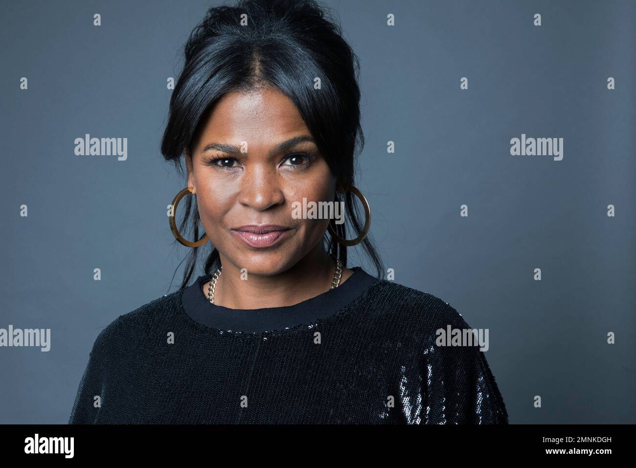 In this March 19, 2018 photo, Nia Long poses for a portrait in New York ...