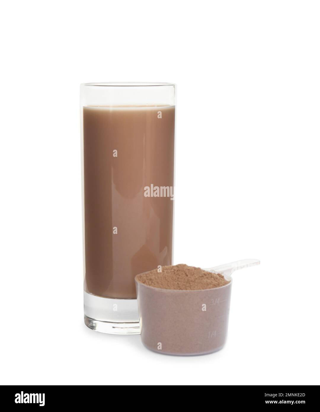 Scoop chocolate whey protein isolated hi-res stock photography and ...