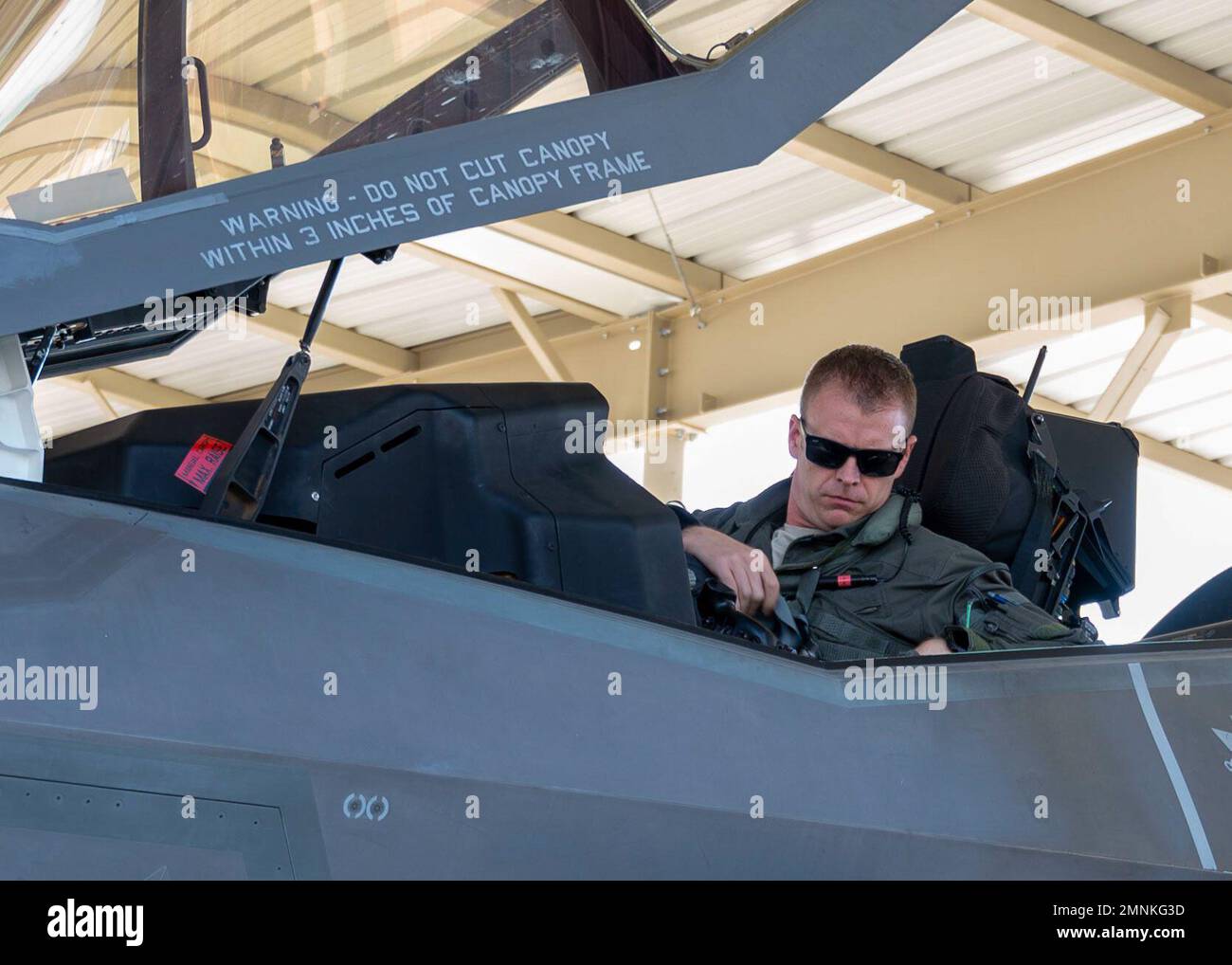 U.S. Air Force Maj. Casey Manning, 62nd Fighter Squadron F-35A ...
