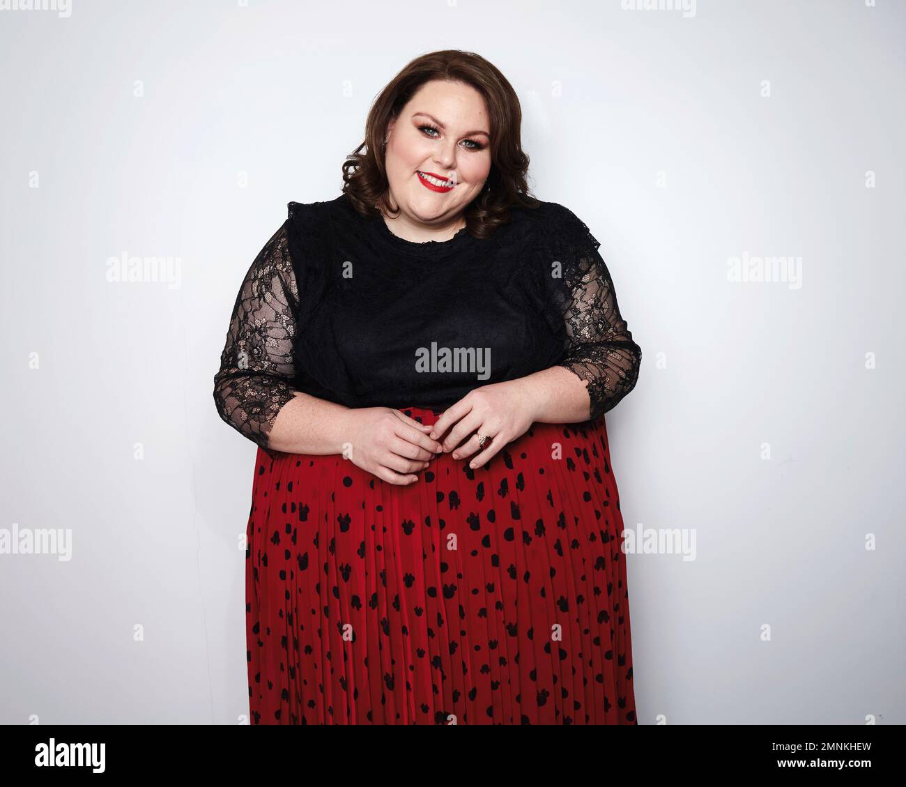 In this March 26, 2018 photo, actress Chrissy Metz, from the NBC series ...