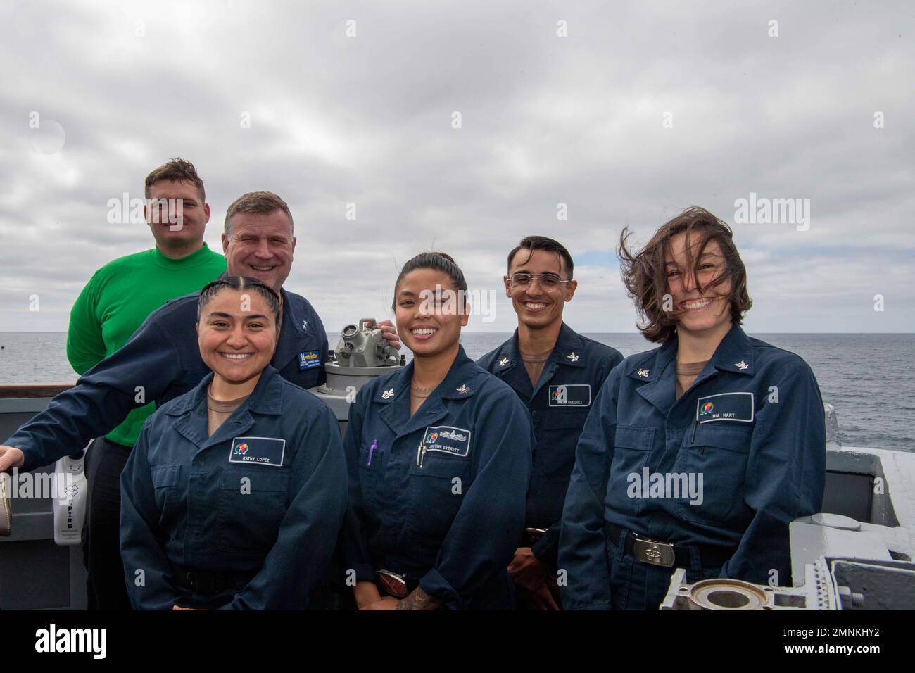 221003-N-KU796-1074 PACIFIC OCEAN (Oct. 3, 2022) U.S. Navy Rear Adm ...