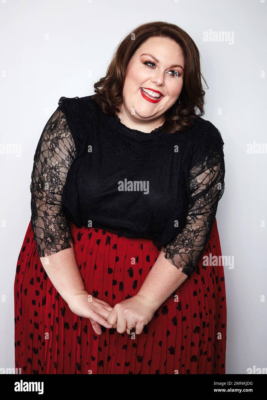 In this March 26, 2018 photo, actress Chrissy Metz, from the NBC series ...
