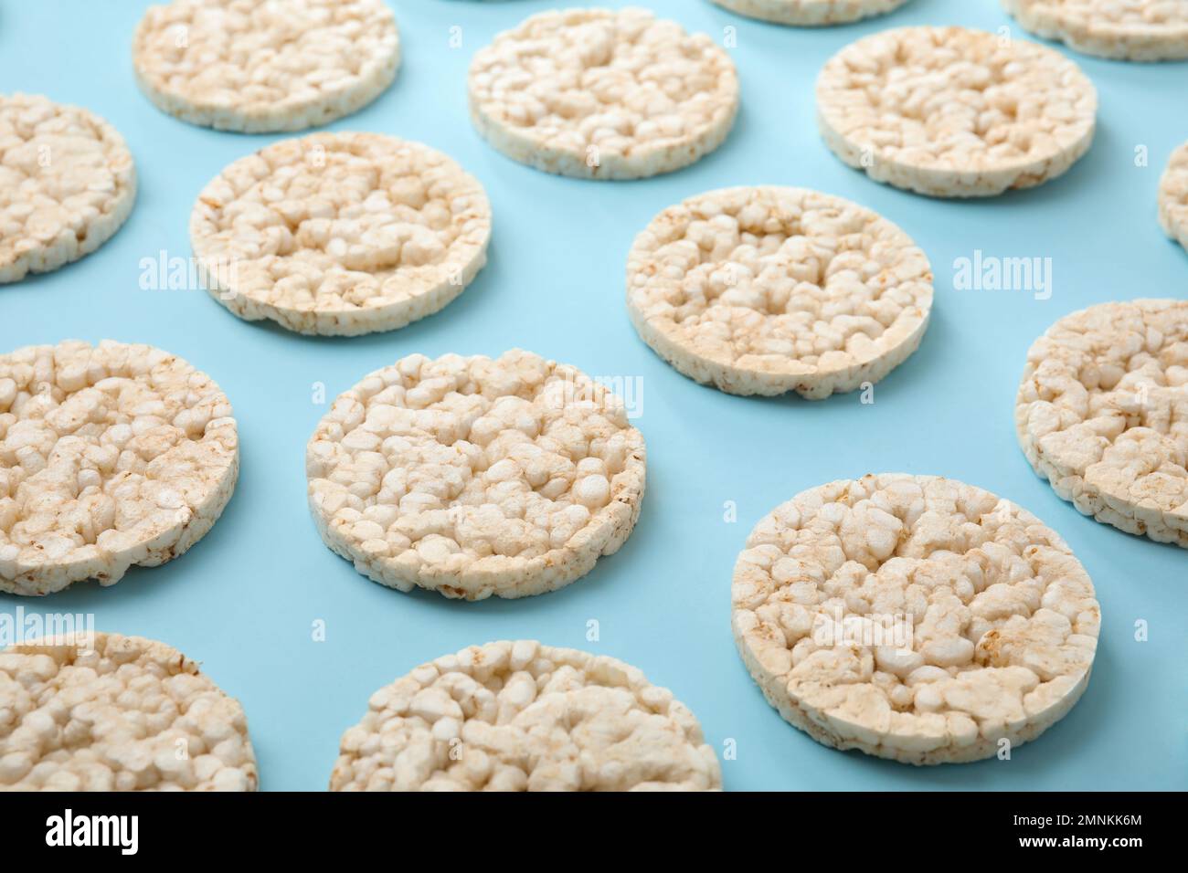 Puffed rice cakes on hi-res stock photography and images - Alamy
