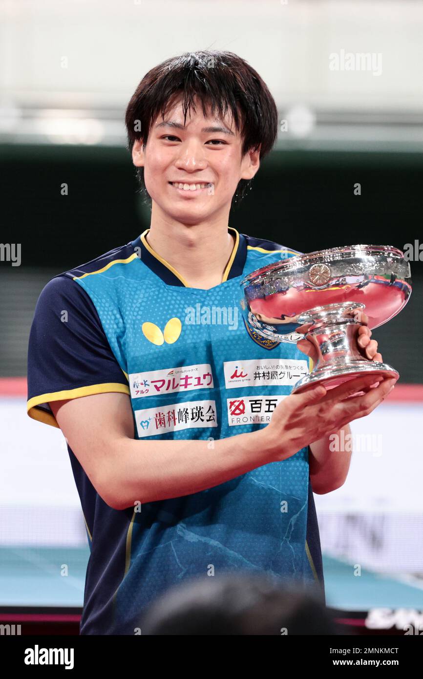 Tokyo, Japan. 29th Jan, 2023. Shunsuke Togami Table Tennis : All Japan ...
