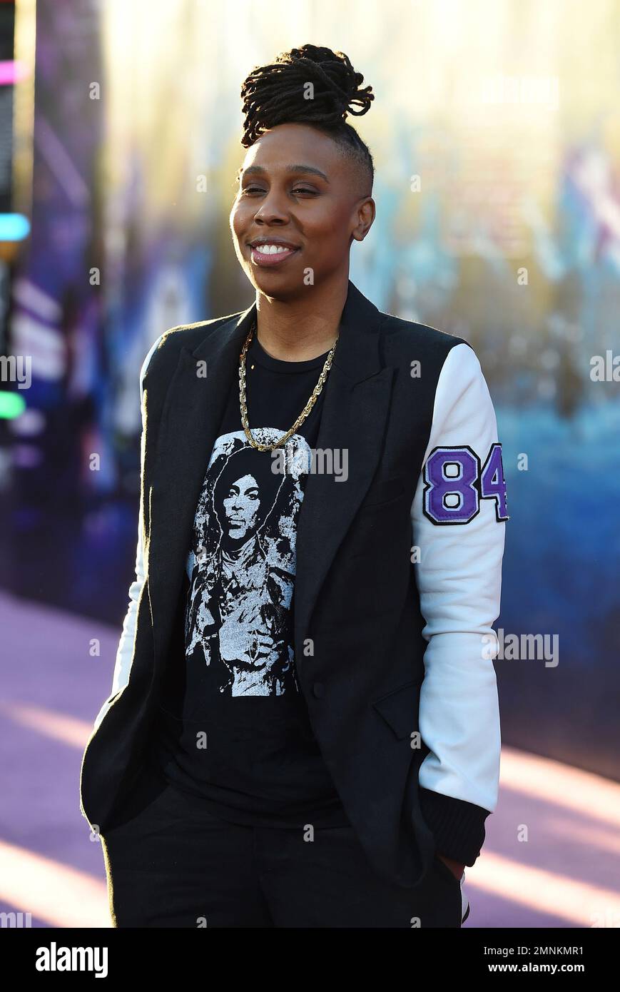 Lena Waithe arrives at the world premiere of "Ready Player One" at the ...