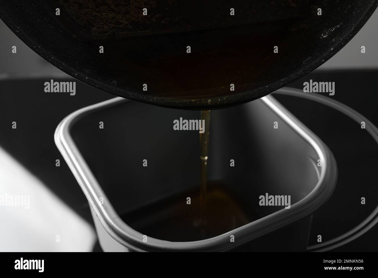 Pouring used cooking oil hi-res stock photography and images - Alamy