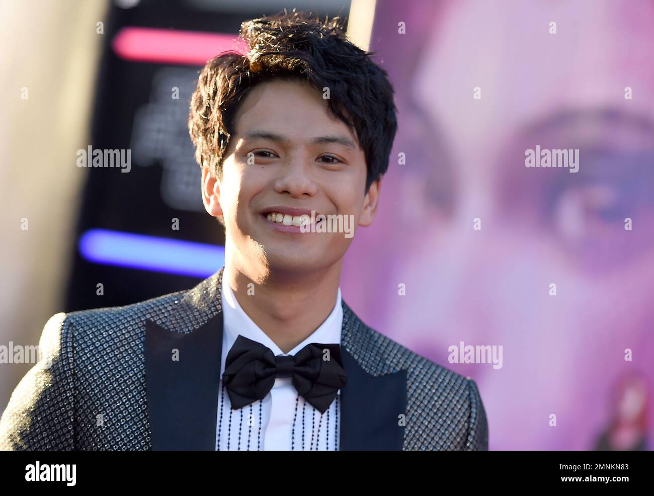 Win Morisaki arrives at the world premiere of "Ready Player One" at the ...