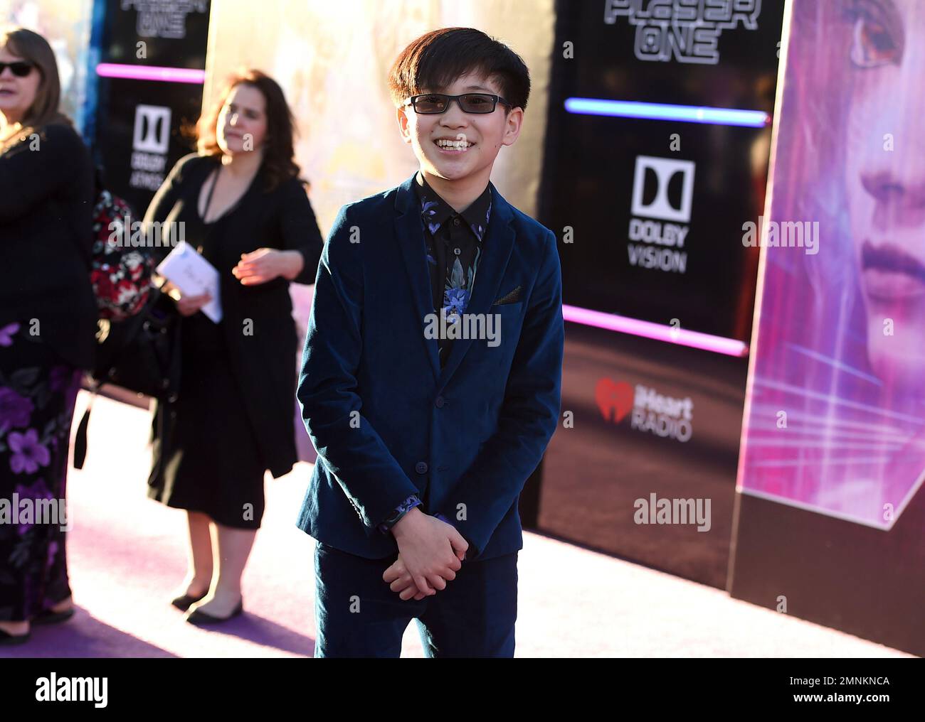 Philip Zhao arrives at the world premiere of "Ready Player One" at the ...