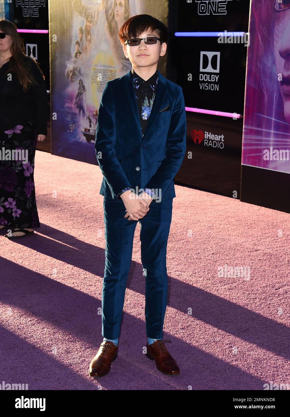 Philip Zhao arrives at the world premiere of "Ready Player One" at the ...