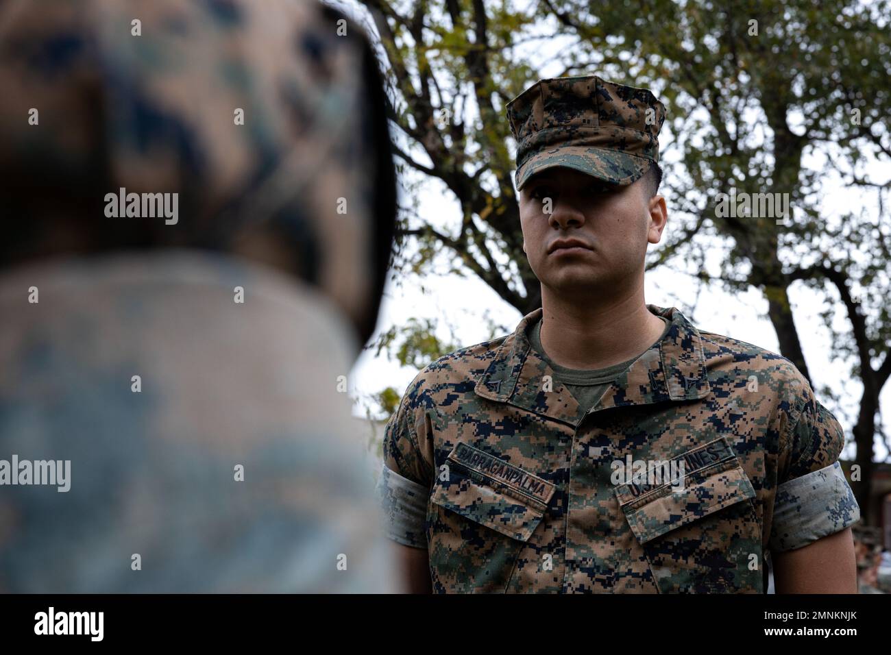 U.S. Marine Corps Lance Cpl. Miguel Barragan-Palma, with Chemical Biological Incident Response ...