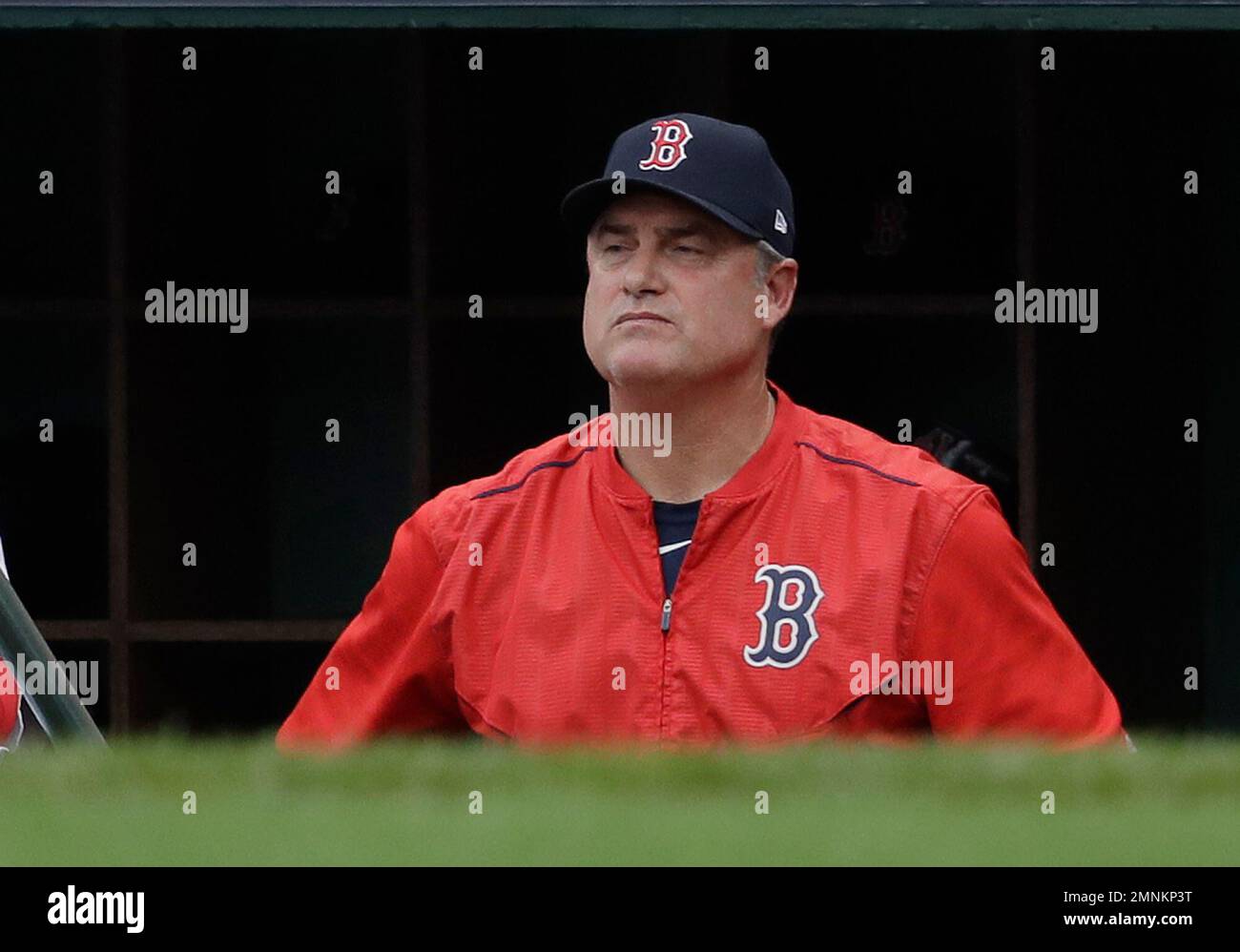 FILE - In this Oct. 8, 2017, file photo, Boston Red Sox manager John ...