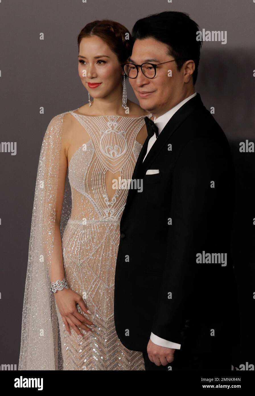 Martin Lee, right, son of Lee Shau-kee, Chairman of Henderson Land ...