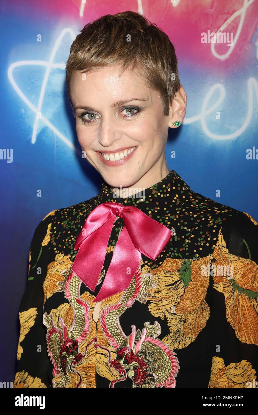 Denise Gough attends the after party for the "Angels in America ...