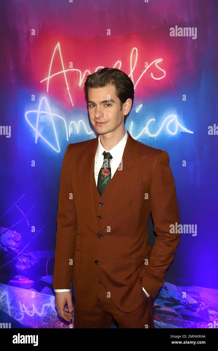 Andrew Garfield attends the after party for the "Angels in America ...