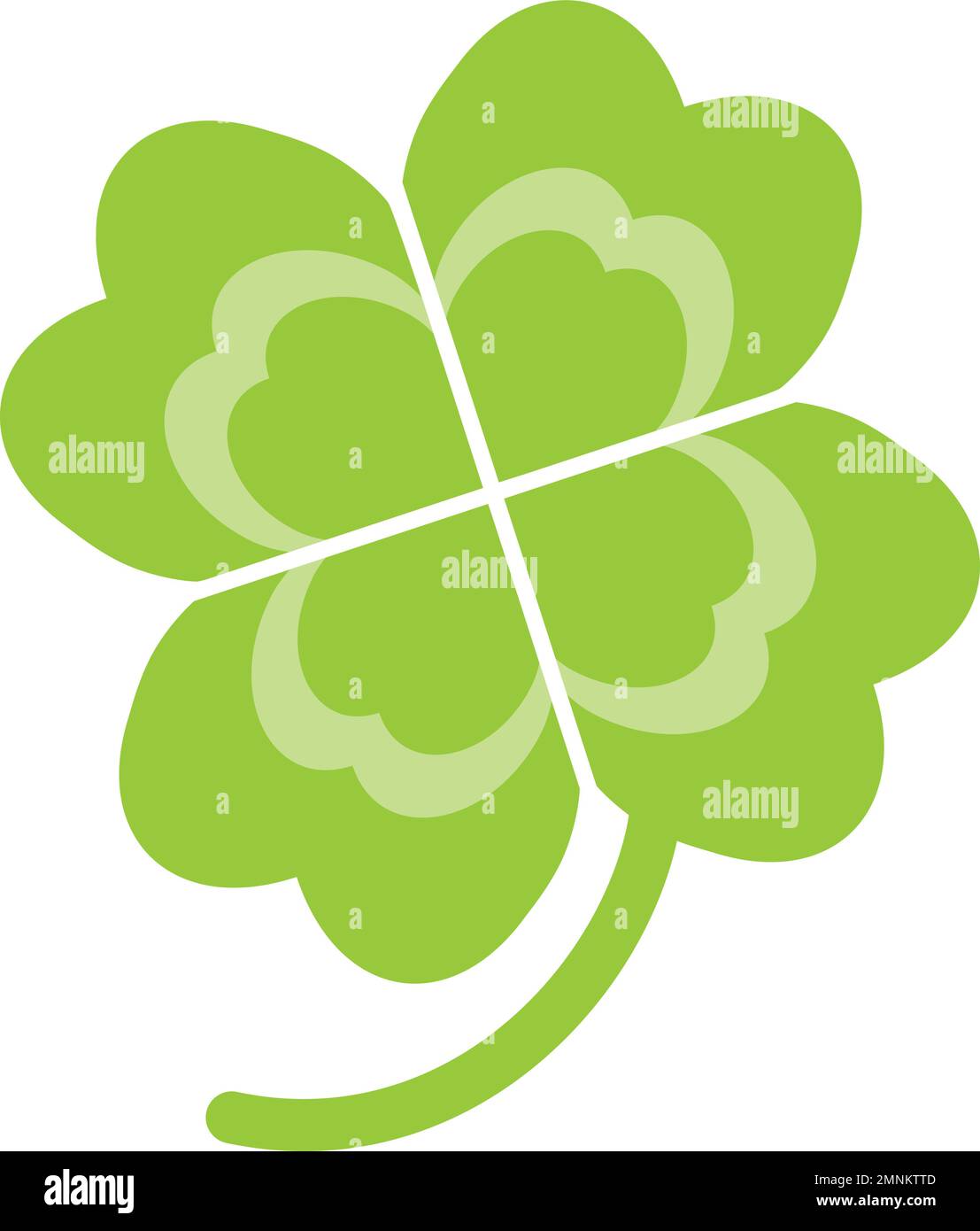 Clover leaf motif Stock Vector Images - Alamy