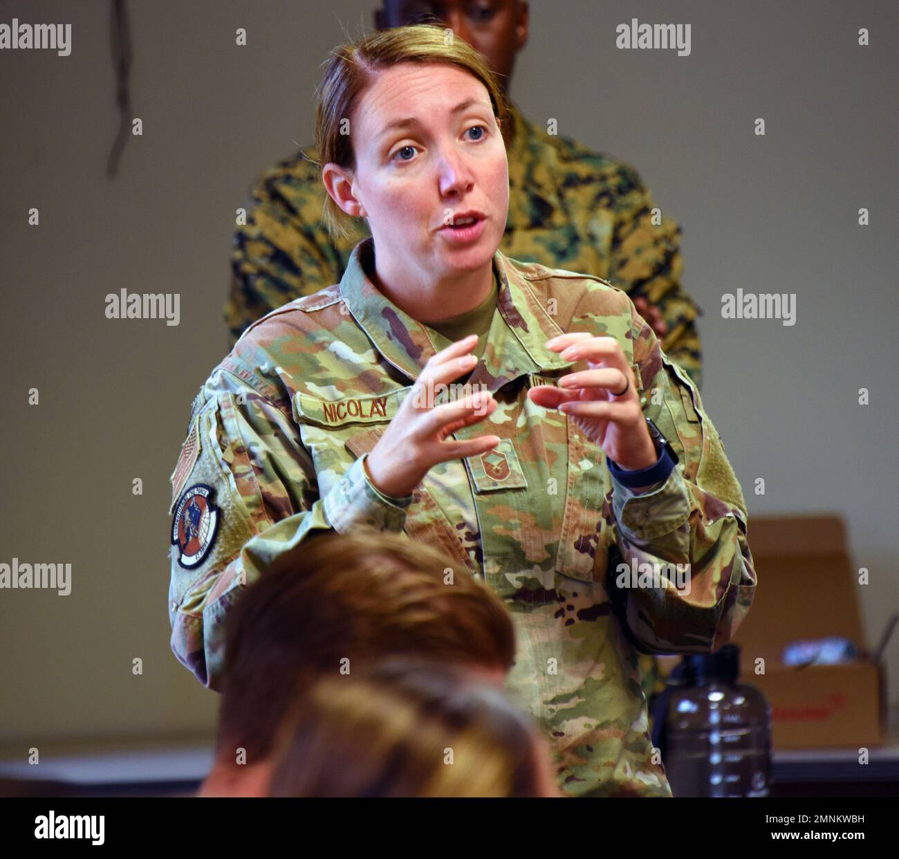 U.S. Air Force Master Sgt. Tanya Nicolay, 87th Operational Medical ...