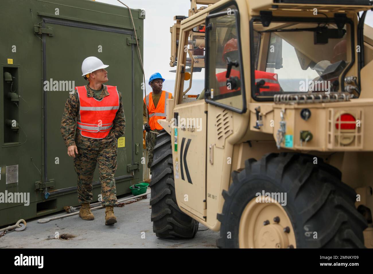 U.S. Marines Corps Chief Warrant Officer 2 Phillip Griffith, a mobility ...