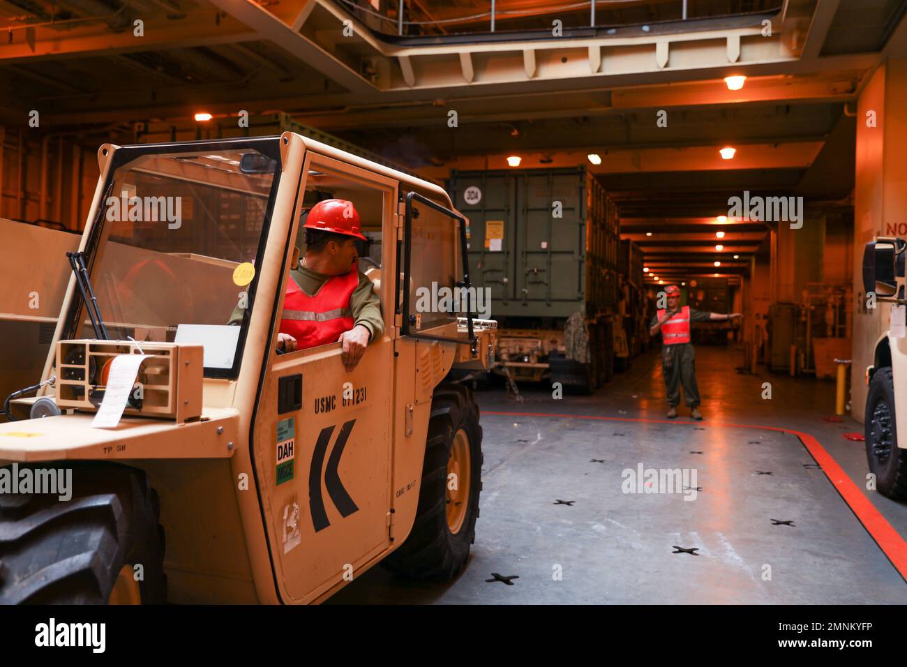 U.S. Marine Corps Sgt. Lucas Francis, a motor transport mechanic, and ...