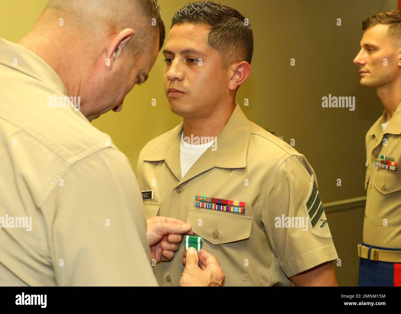 6th Marine Corps District Commanding Officer, Col. Lance Langfeldt ...