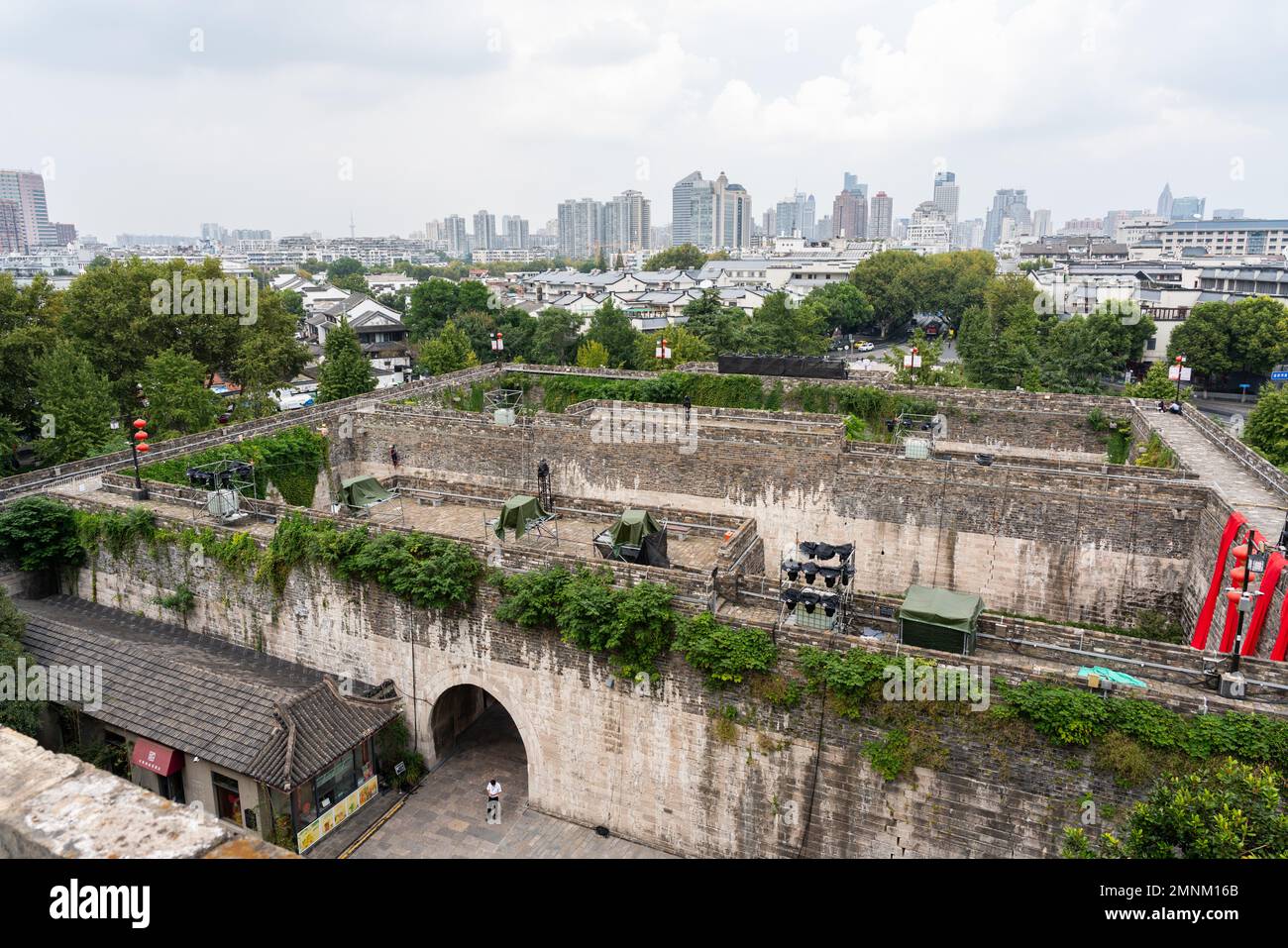 Nanjing gate of China Stock Photo - Alamy