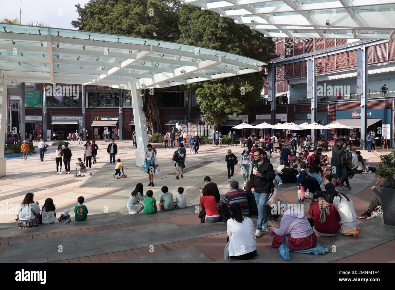 View of Stanley Plaza, south side of Hong Kong Island 23 January 2023 ...