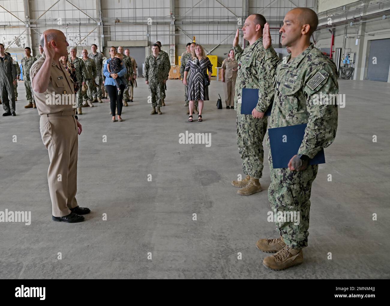 Awards and reenlistment ceremony hi-res stock photography and images ...