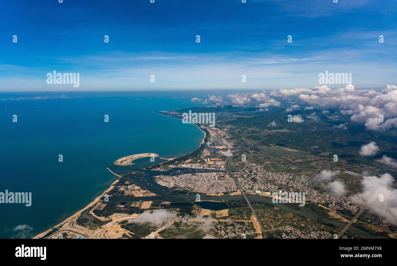 Island hainan map hi-res stock photography and images - Alamy
