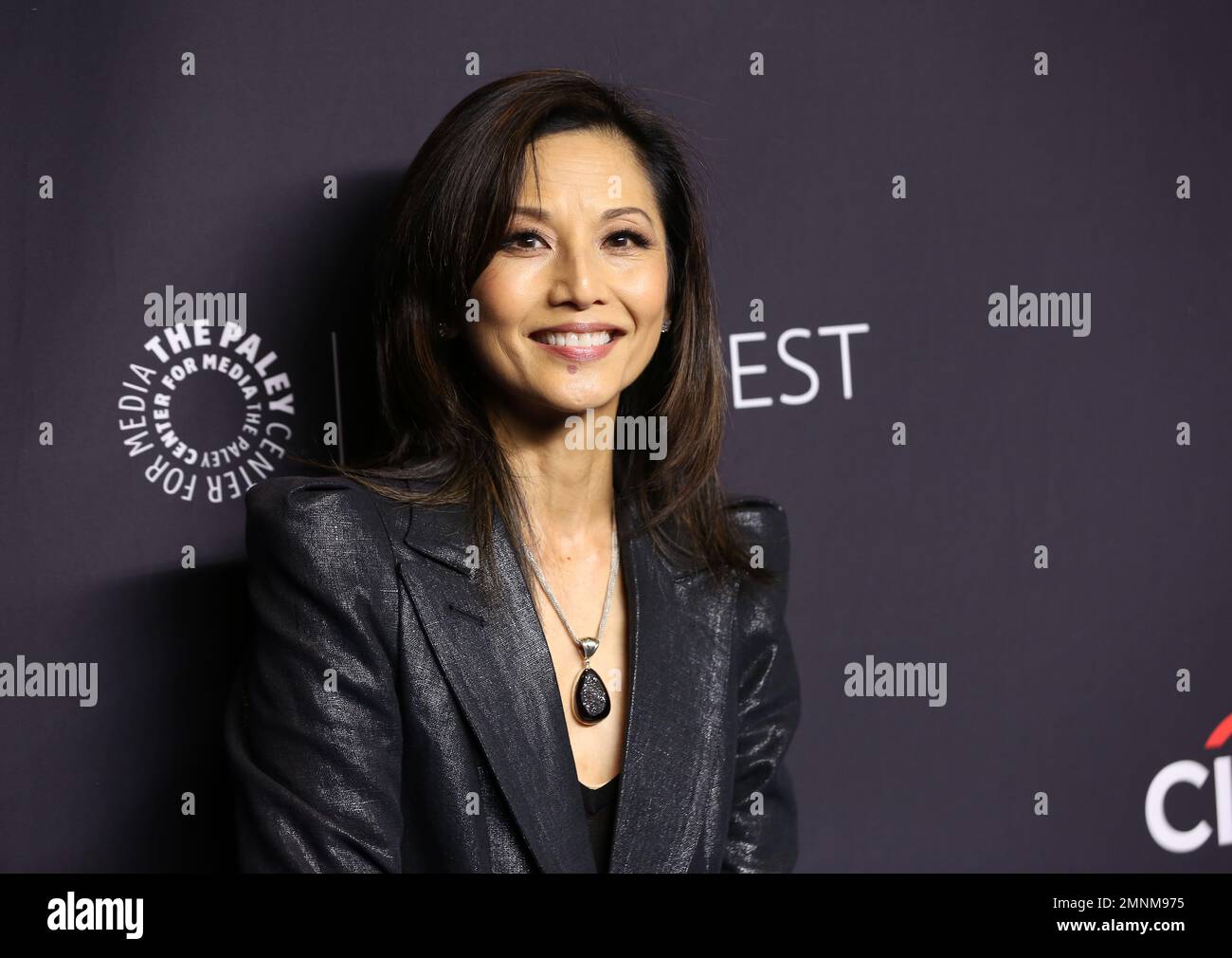 Tamlyn Tomita, a cast member in the television series "The Good Doctor ...