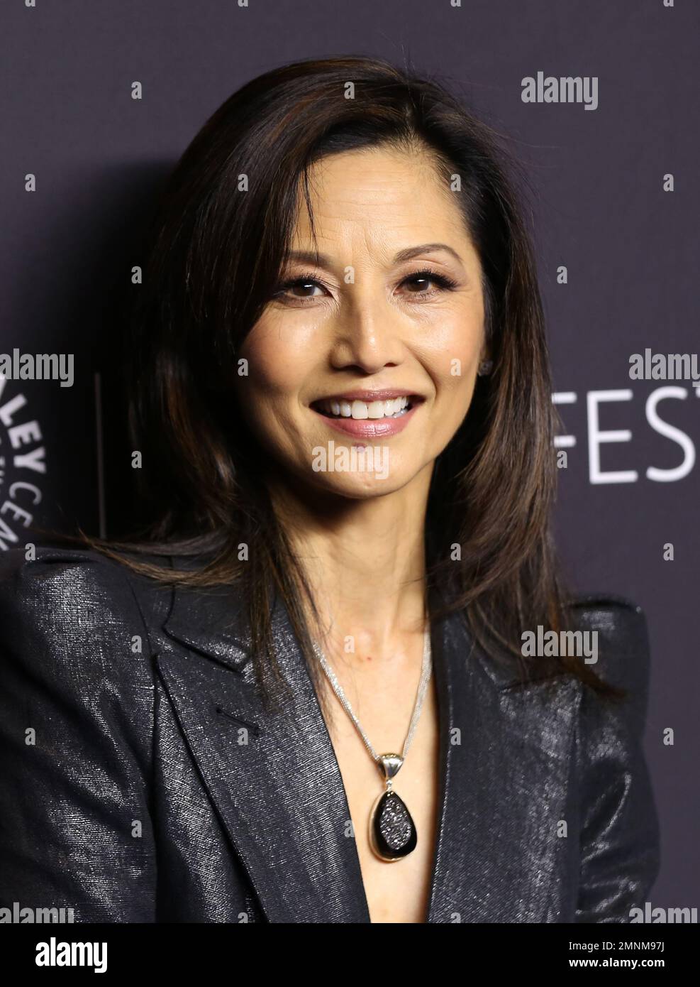 Tamlyn Tomita, a cast member in the television series "The Good Doctor ...