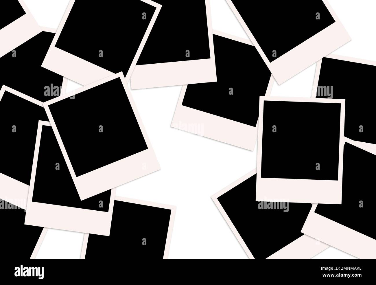 Polaroid instant photo frames Stock Photo - Alamy